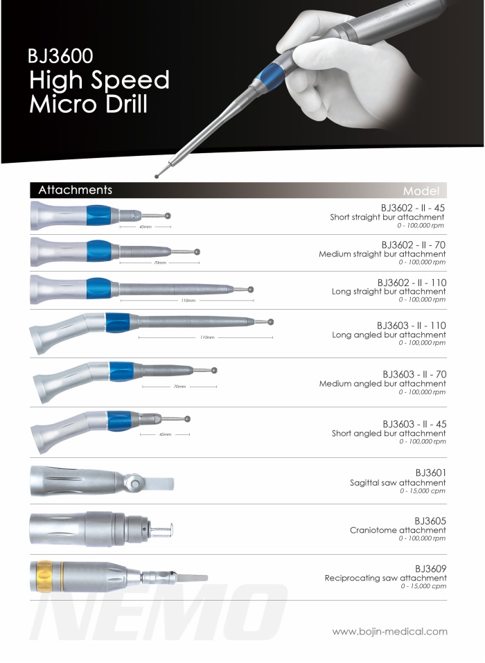 BJ3600 Microtype surgical power tool - Buy Product on bojin